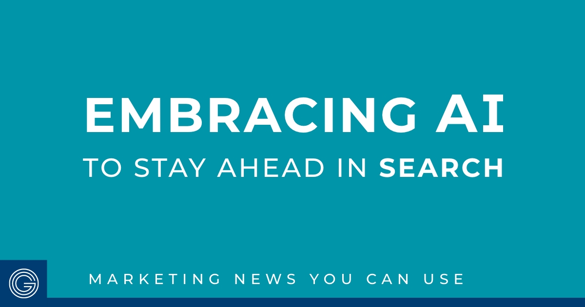 Why Marketers Need to Embrace AI to Stay Ahead in Online Search ...